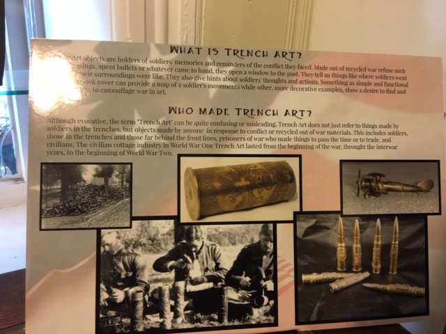 WWI Trench Art | Abendschone Chapter, NSDAR