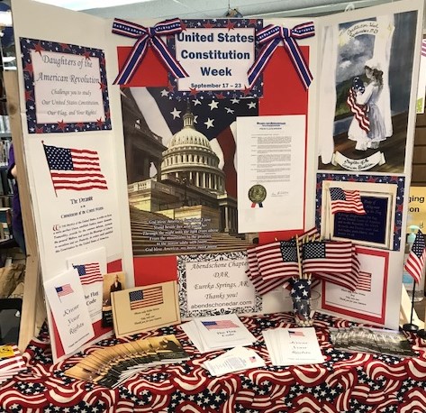 Abendschone Chapter Celebrates Constitution Week | Abendschone Chapter ...